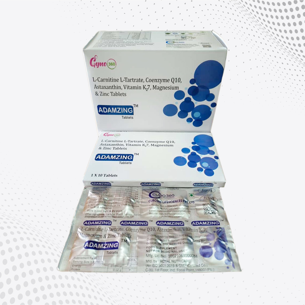 Adamzing Tablet - Curo360 Life Sciences