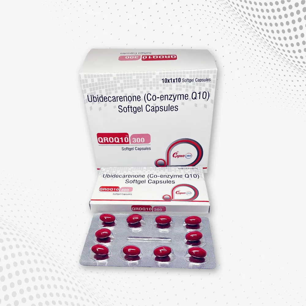 QROQ10™ 300 Softgel Capsules - Curo360 Lifesciences