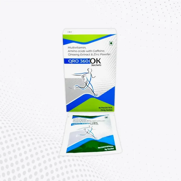 QRO 360 OK Sachets - Curo360 Lifesciences